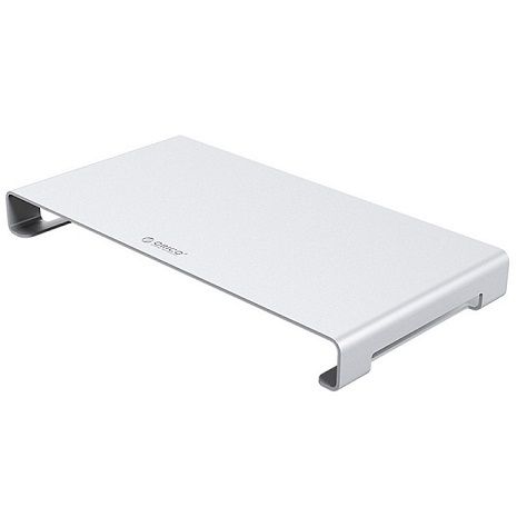 מעמד לשולחן למסך מחשב מדגם Aluminum Riser Portable Monitor Desk Mount ...