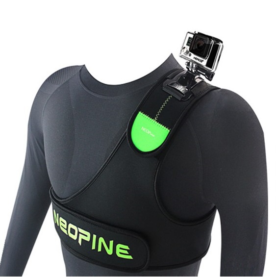 רצועת כתף מדגם SCM-2 מבית NEOpine למצלמת אקסטרים GoPro | מצלמות אקסטרים ...
