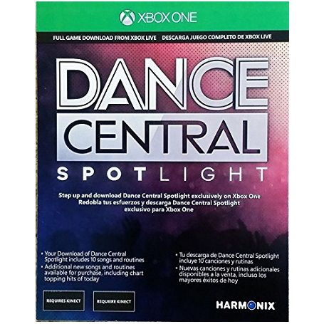 משחק Kinect Dance Central Spotlight לקונסולת משחק Xbox One (קוד להורדה ...