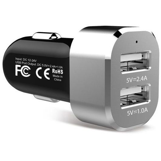 מטען USB לרכב מדגם Car Charger 3.4A מבית Miracase | מטענים לטלפונים | חינם פלוס